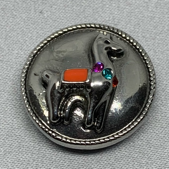 Ginger Snaps & Co. | Jewelry | Llama Ginger Snaps Co Snap Button Charm ...